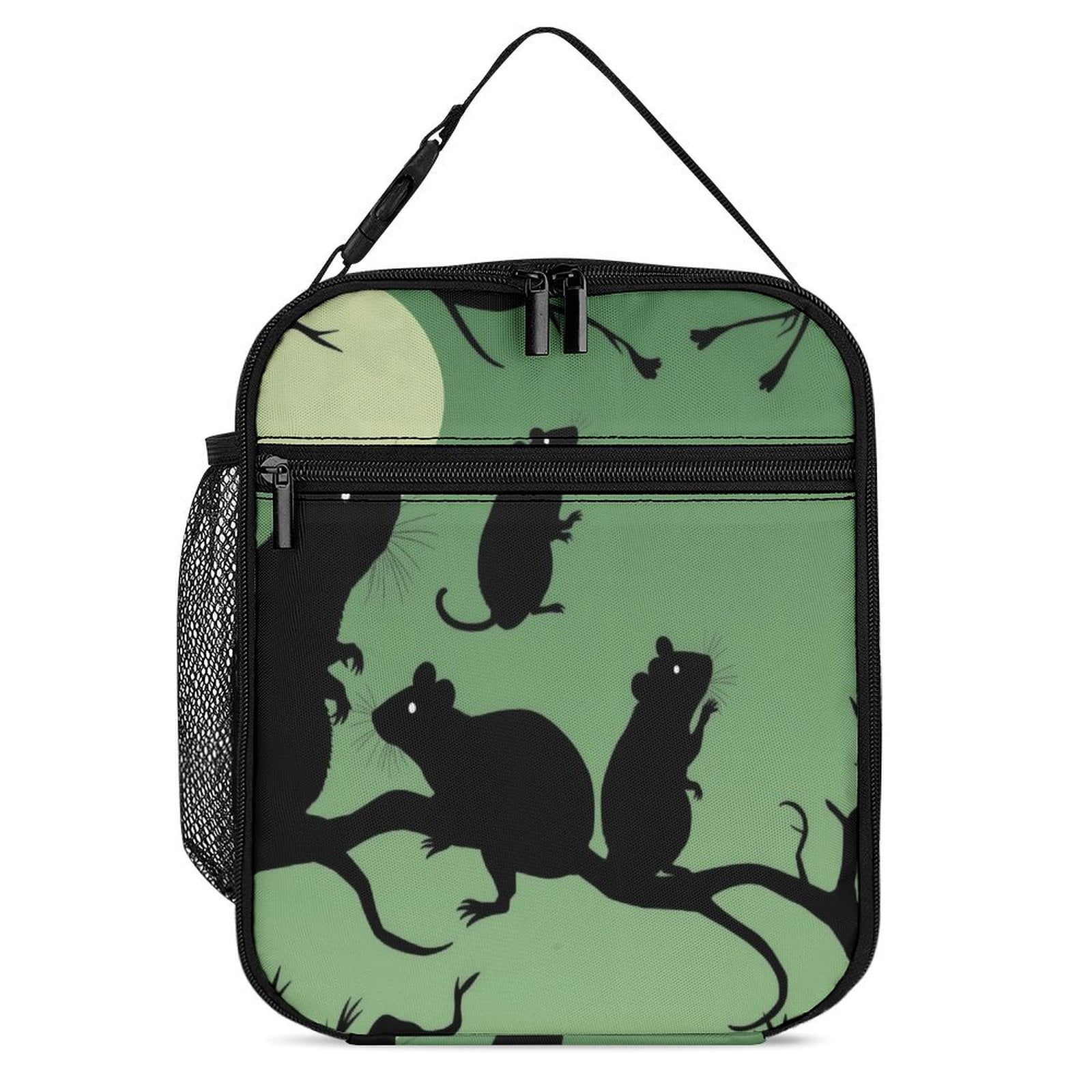 Rats Moonlit Tree Lunch Bag Insulated Portable Lunch Box Tote Bags for ...
