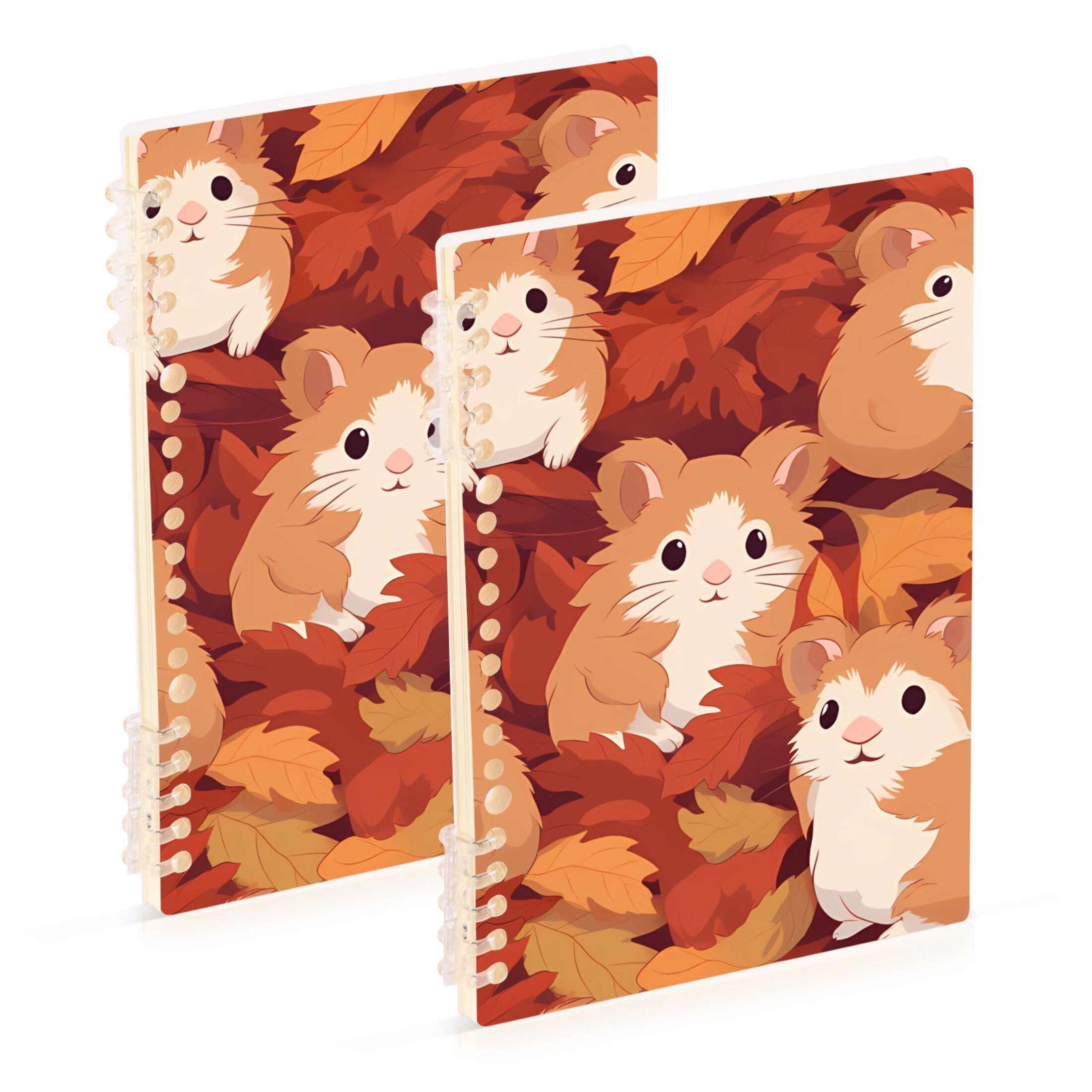 Rats Mouse Leaves Ring Binder Notebook Journey Note Diary College Ruled ...