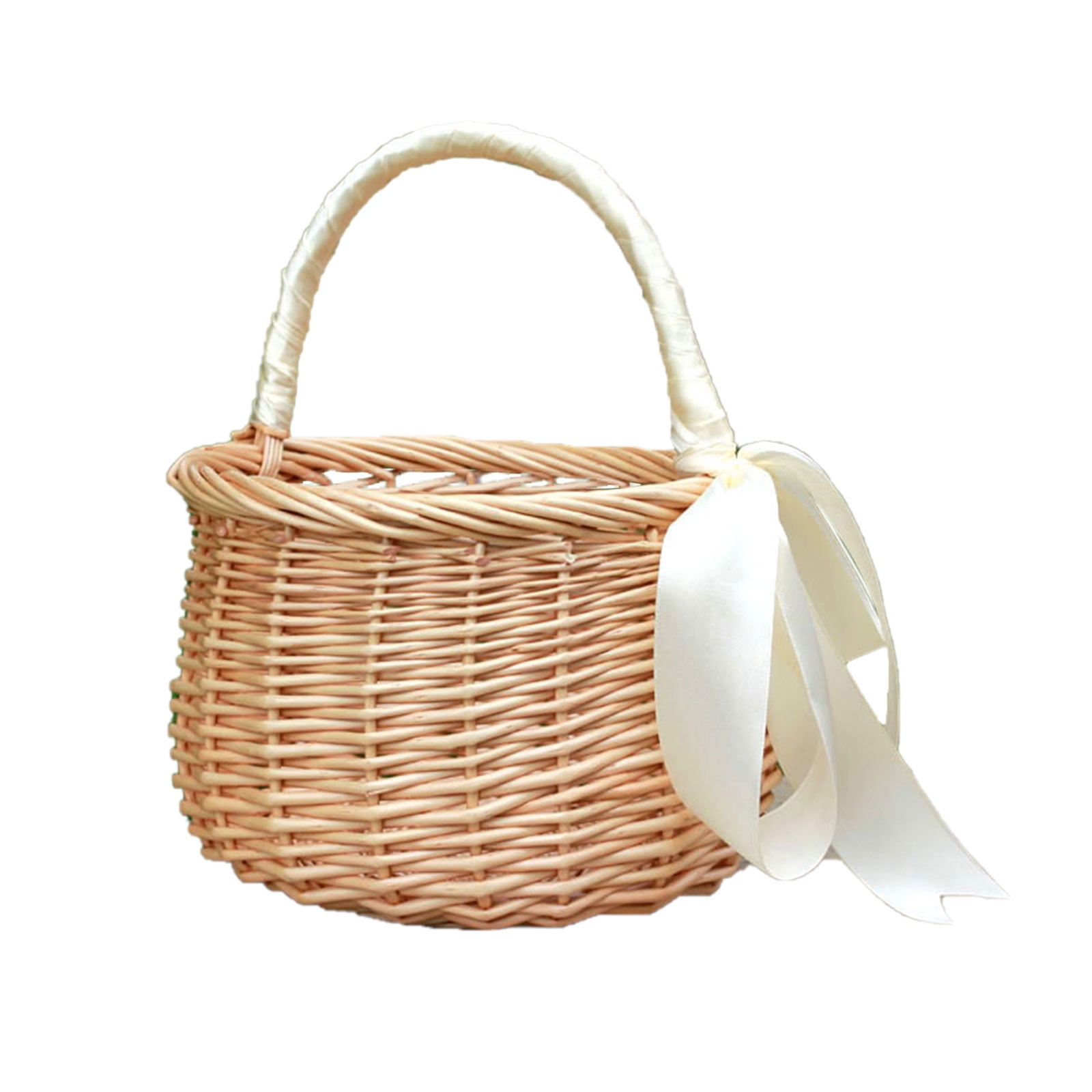 Rattan Baskets Wicker Rattan Basket Wicker Women Straw Basket With ...