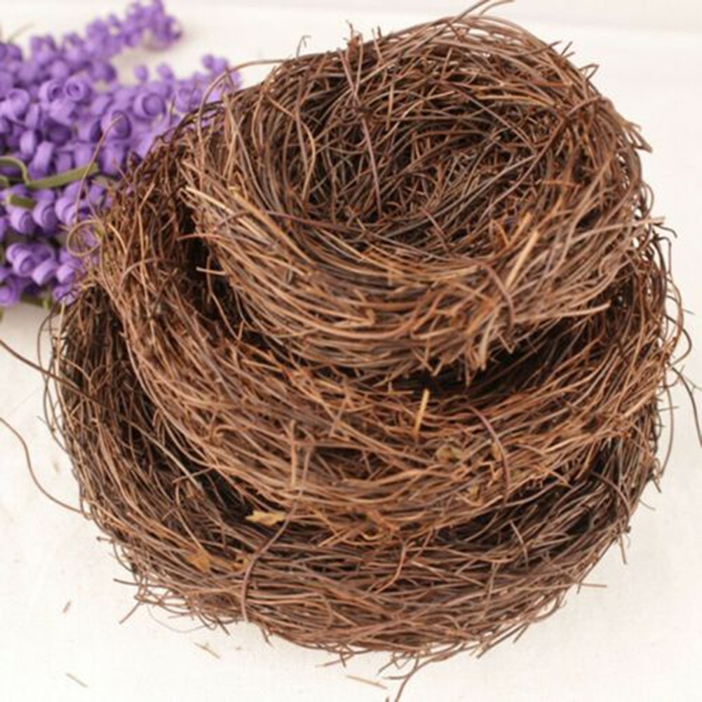 Rattan Birds for Nest Crafts Handmade Dry Natural Bird\'s for Nest for ...