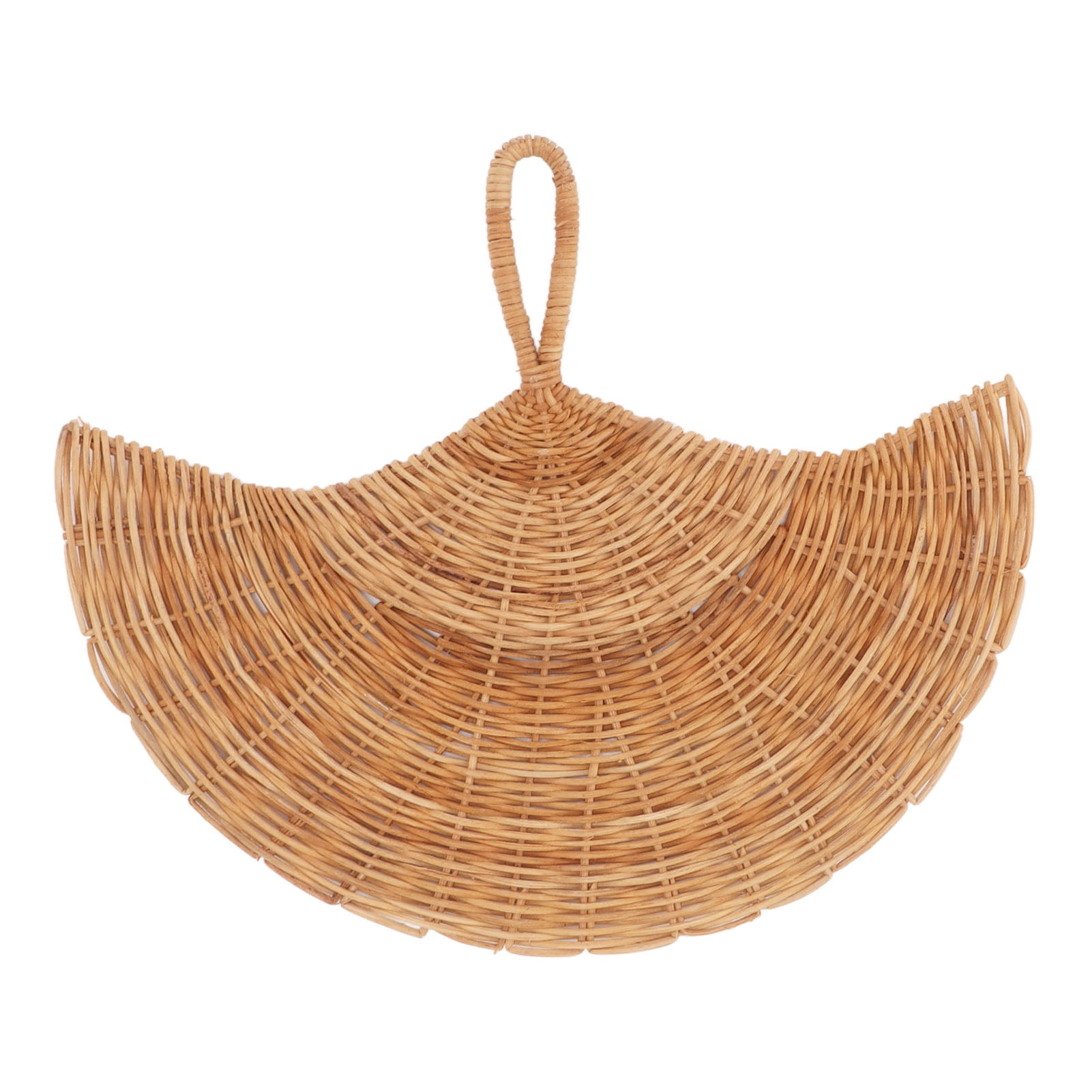 Rattan Fan Wall Decoration Northern Europe Style Woven Hanging Rattan ...