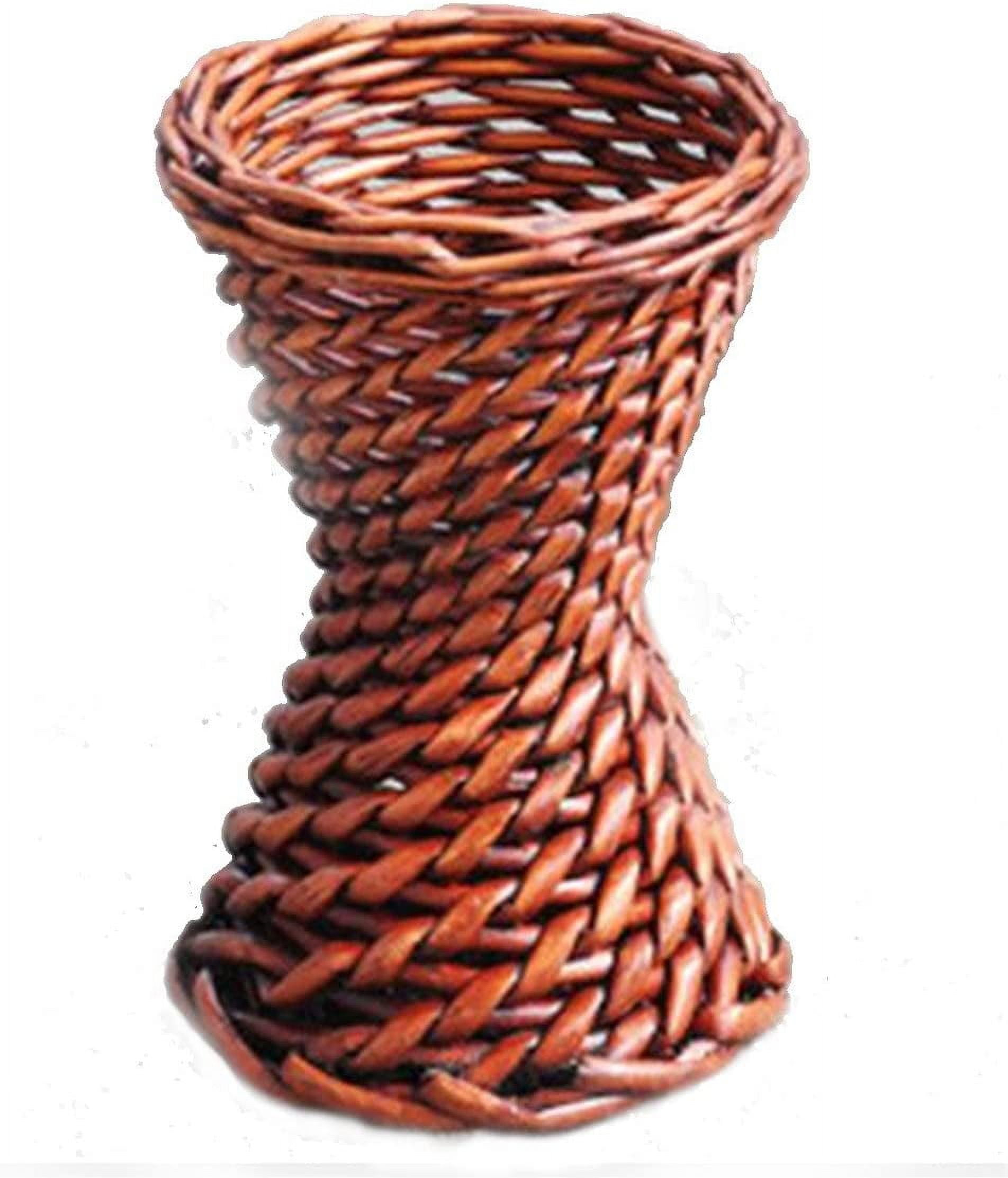 Rattan Flower Vase, Bamboo Baskets Flower Basket Decoration Vases ...