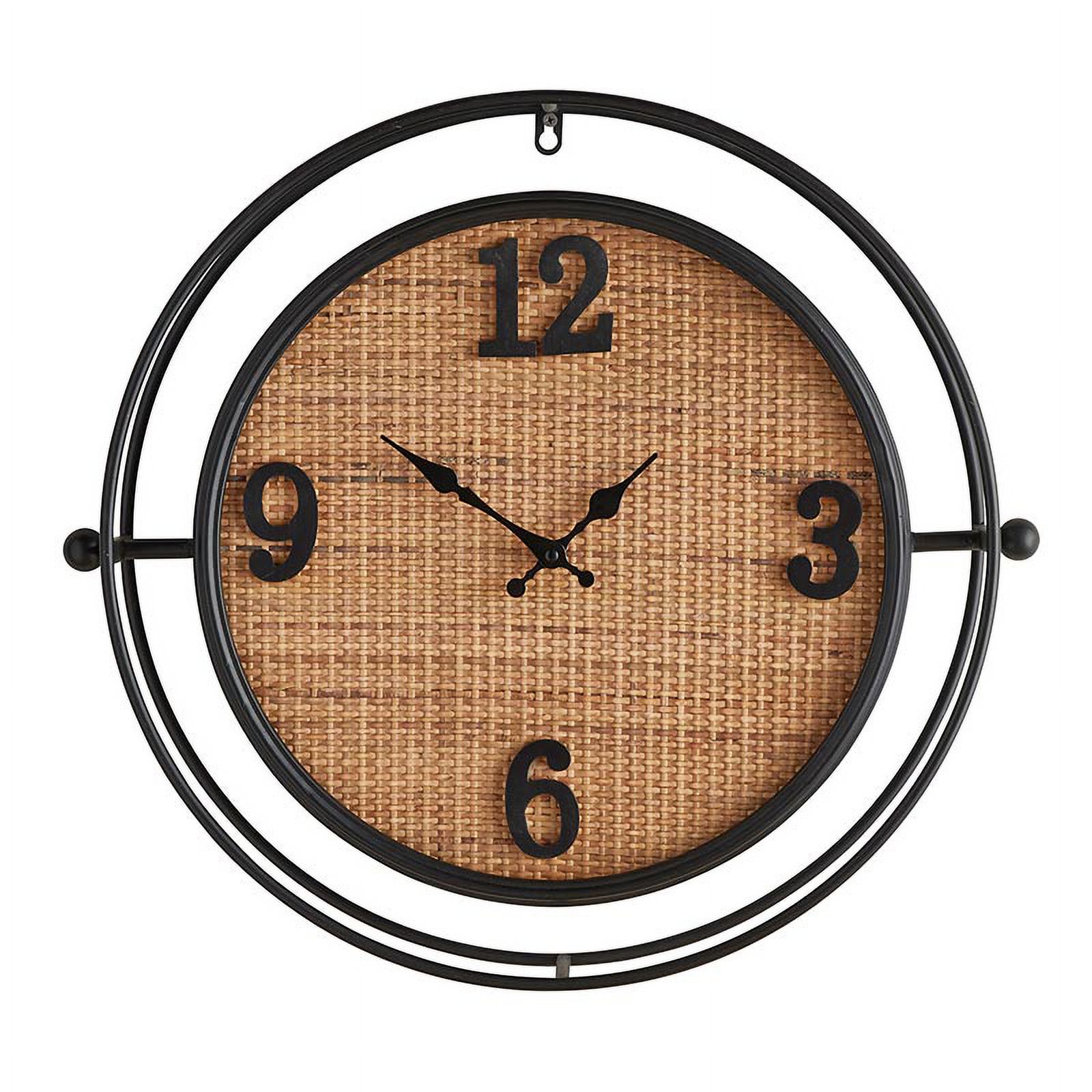 Rattan Wall Clock - Walmart.com