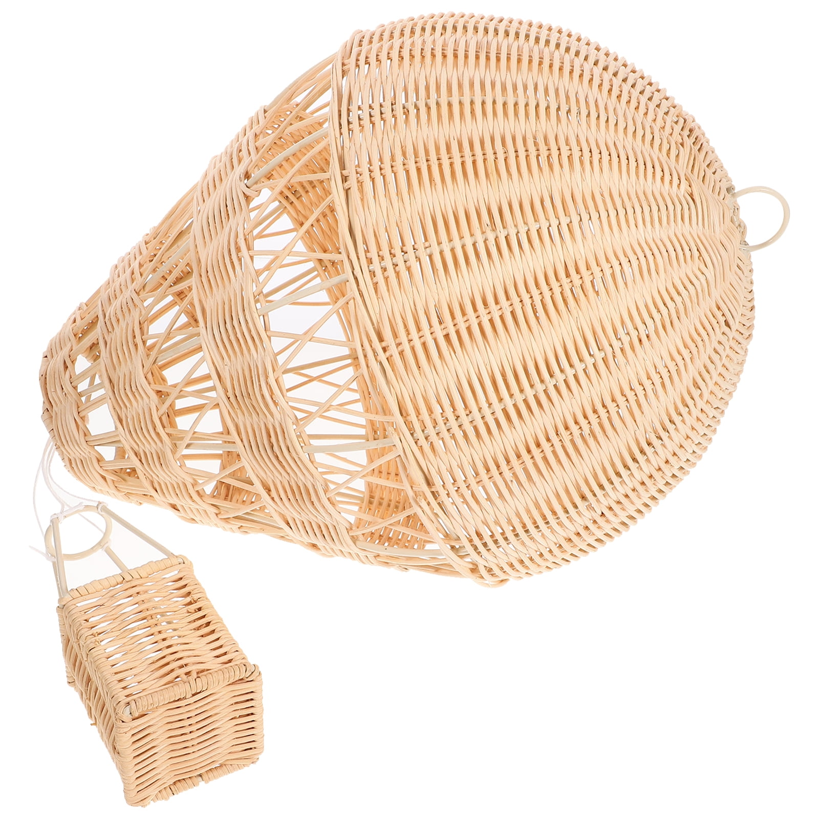 Rattan Woven Hot Air Balloon Weave Hot Air Balloons Nursery Party ...