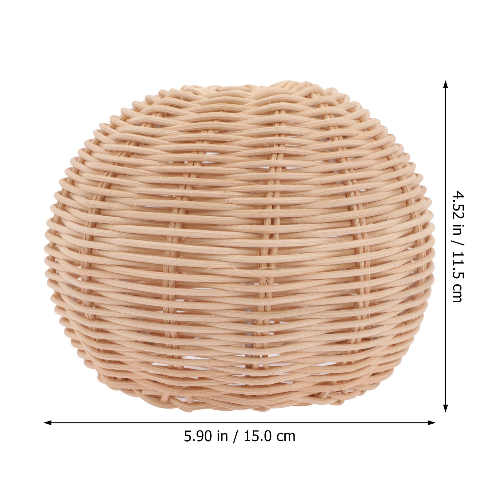 Rattan Woven Lamp Base Decorative Delicate Lamp Accessory Stand ...
