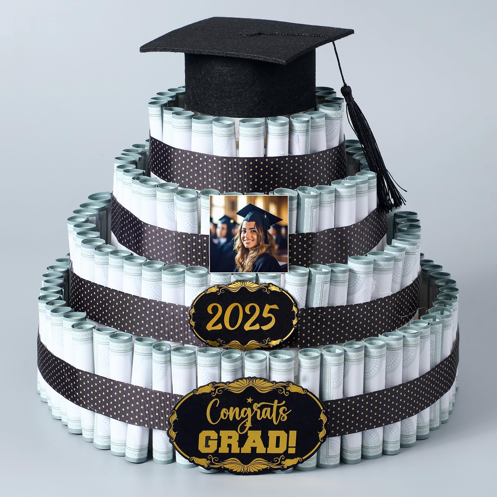 RattanView Graduation Gifts 4 Tier Graduation Money Holder Class of ...