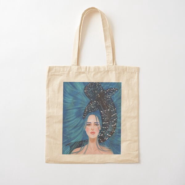 Rattayart, Blue, Whale, Shark, Whale Shark, Lady, Sea, Ocean, Fantasy ...