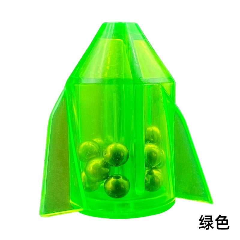 Rattle Bait Lure Plastic Noisy Fishing Lure with Internal Beads for ...