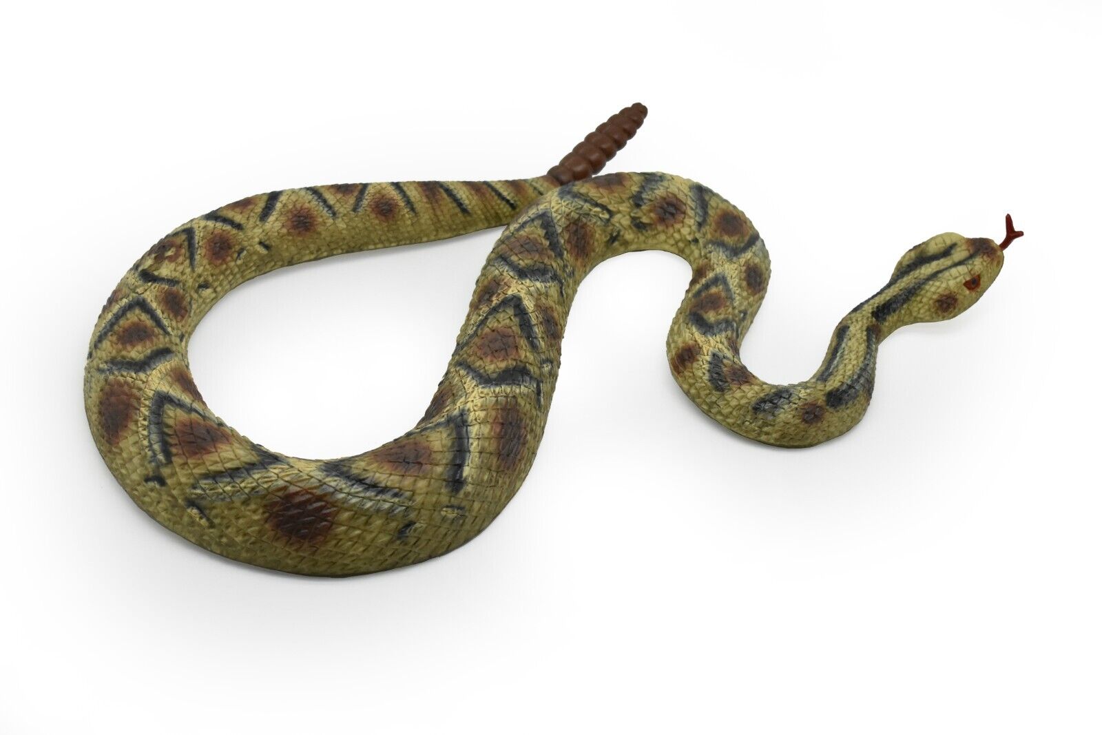 Rattlesnake, Realistic Museum Quality Replica Toy Snake, Kids ...