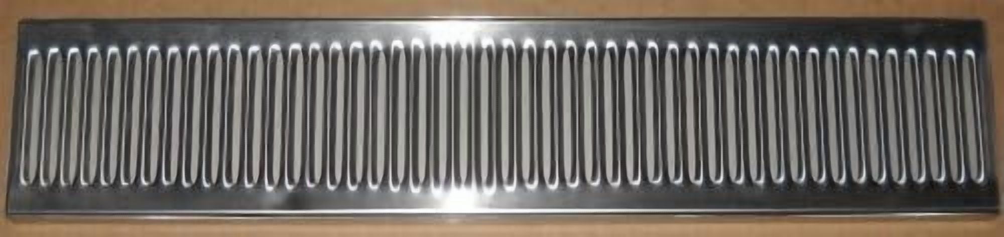 Rattleware 24" x 5" Steel Drip Tray - Heavy Duty, Corrosion-Resistant ...