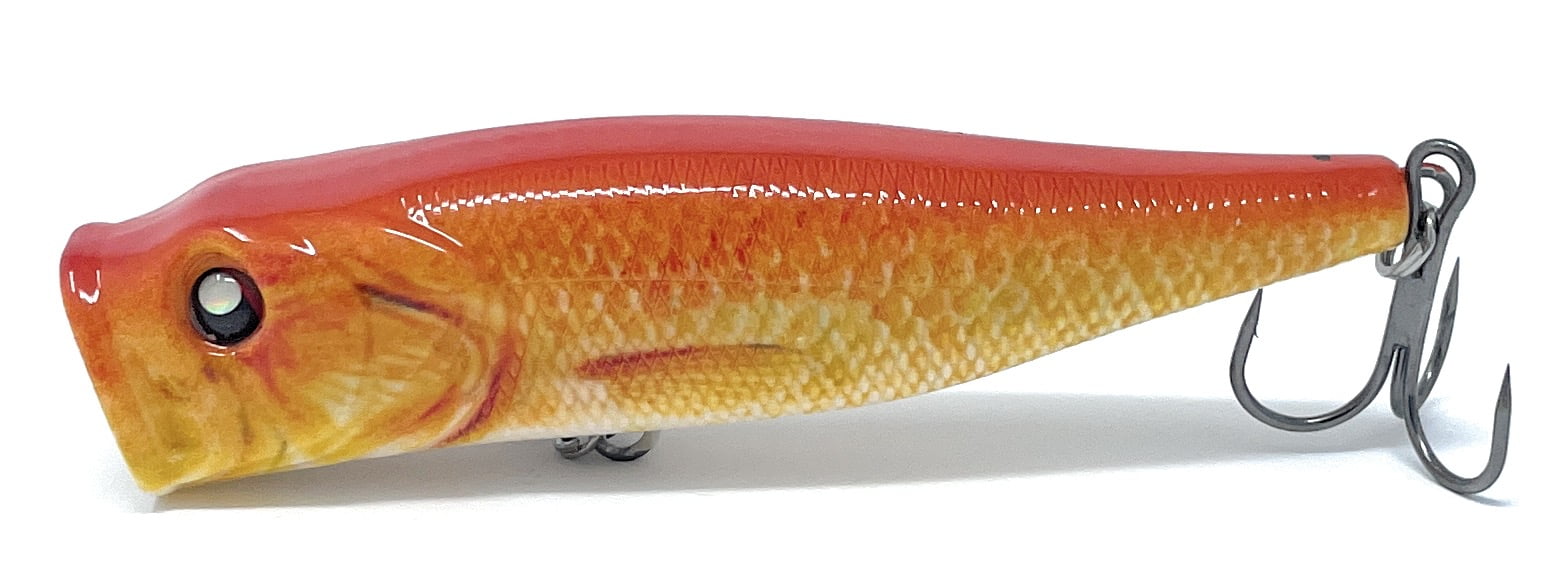 Rattlin Topwater Popper Lure from GotLured great for Bass, Bream ...