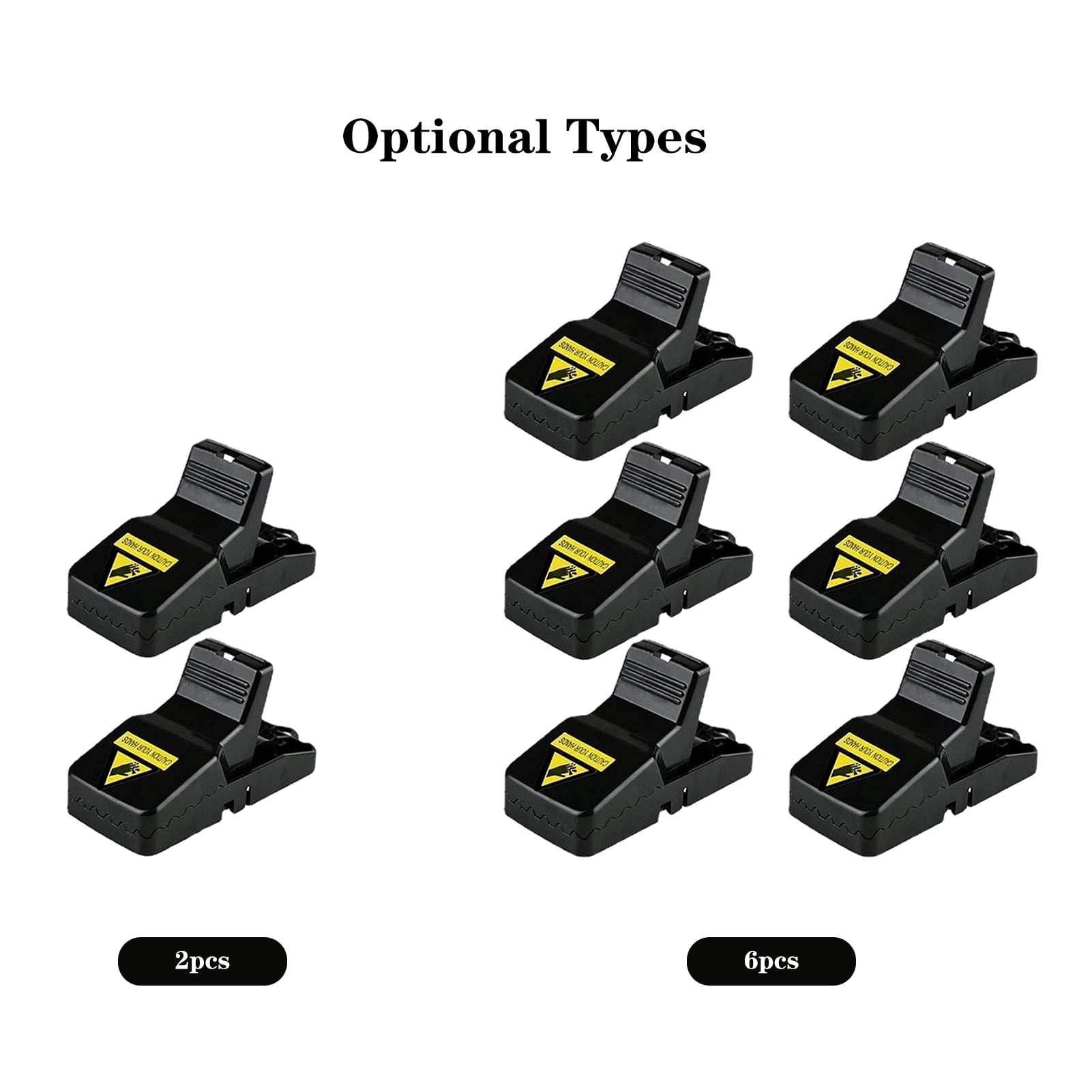 Rattrap,Reusable Voles Moles Quick Kill Mice Indoor/ Voles 6 Pcs ...