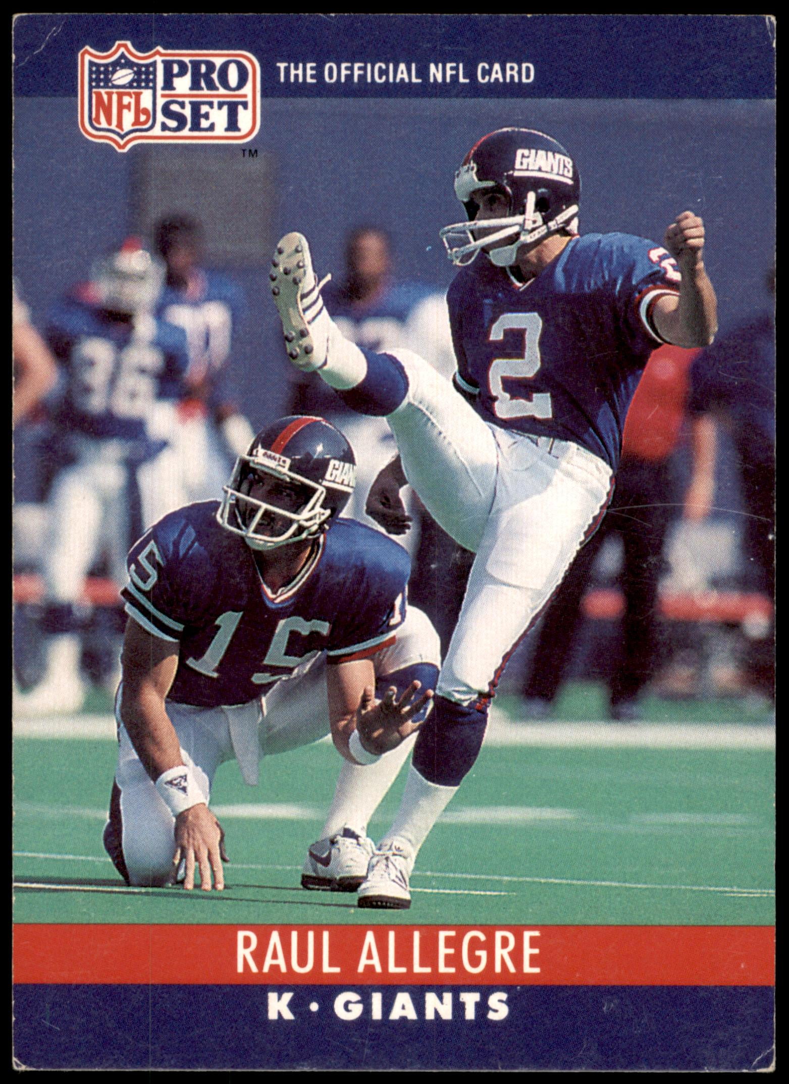 Raul Allegre #222 1990 Pro Set - Walmart.com