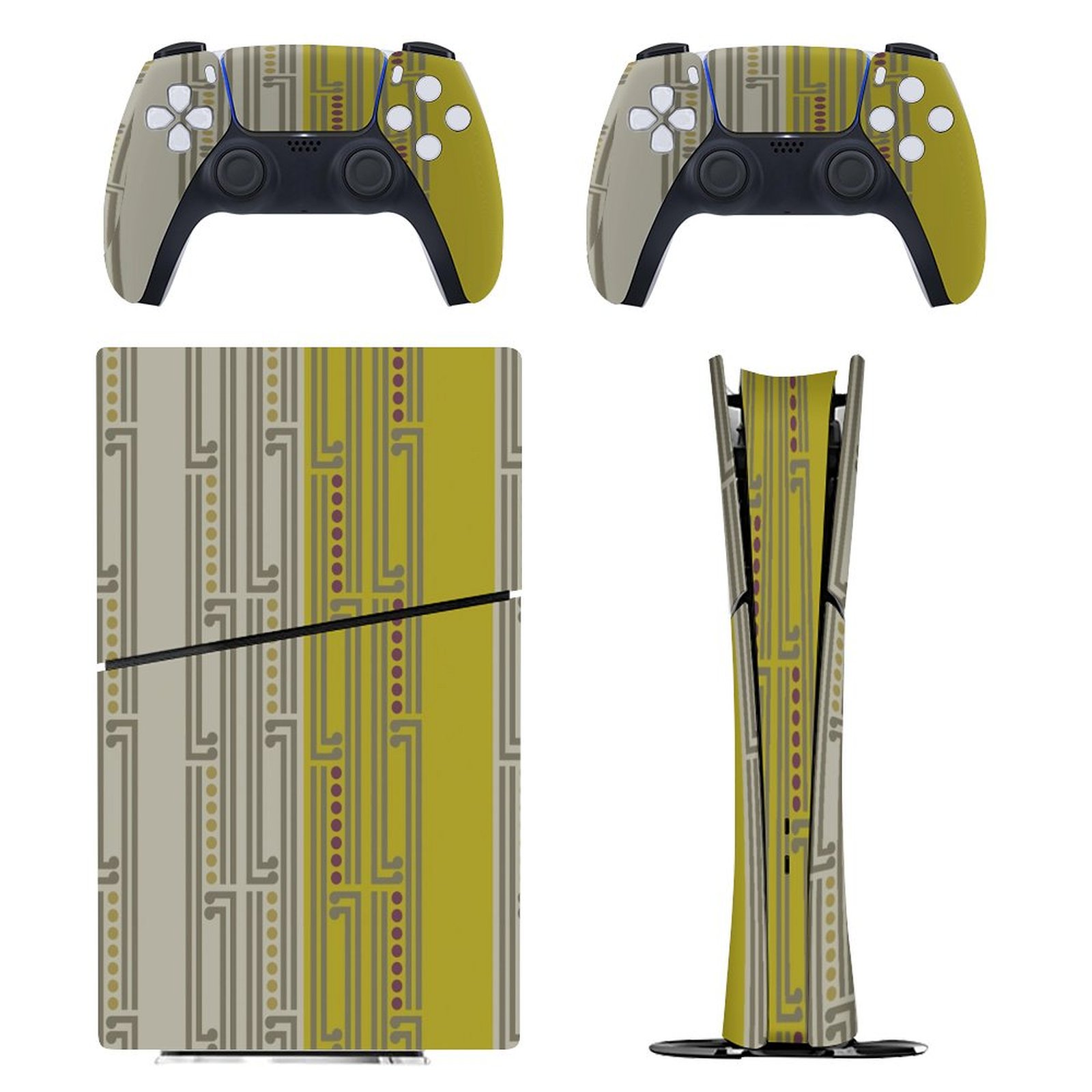 Rauponga (lime Pink) PS5/PS5 Pro/PS5 Slim Digital Disc Skin Sticker For ...