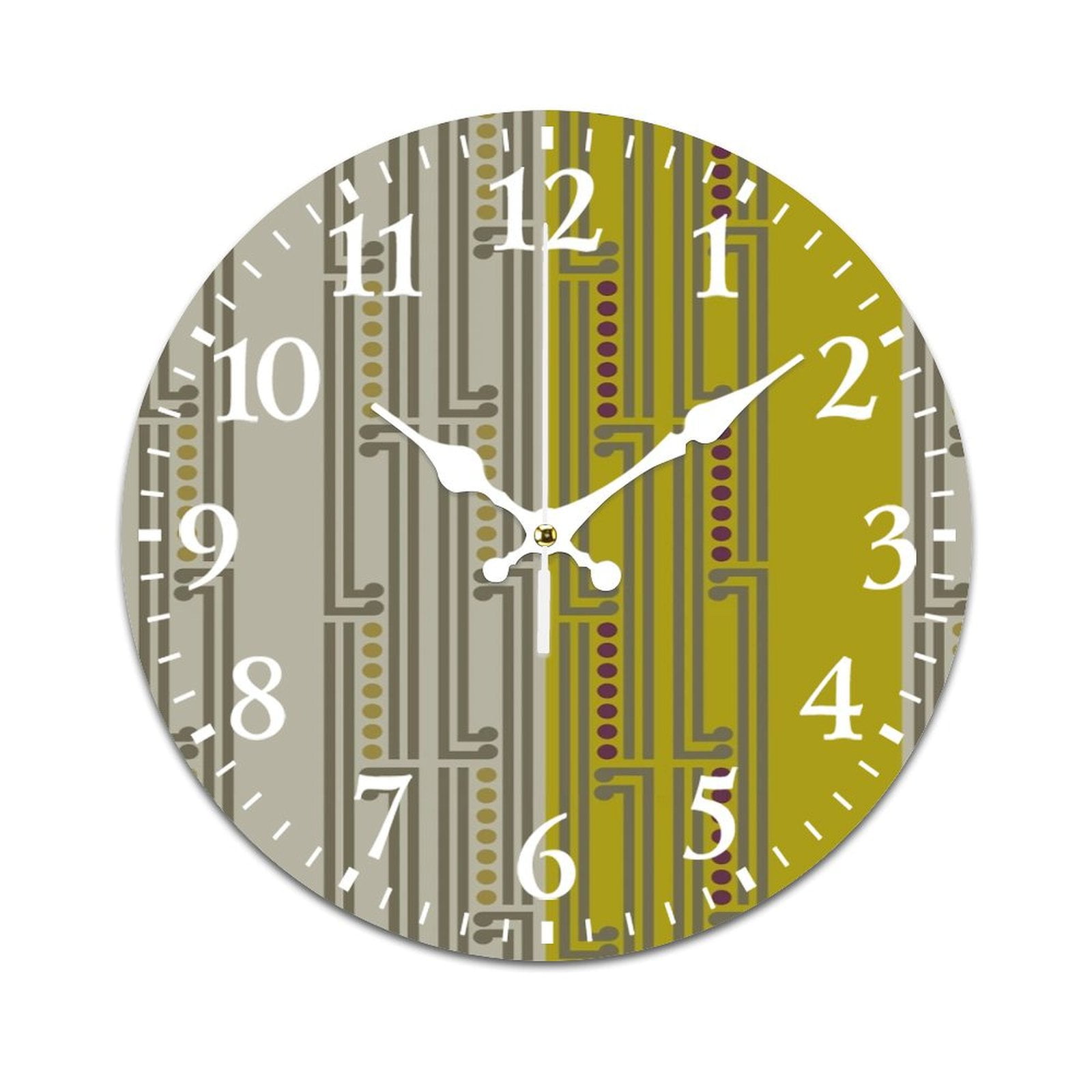 Rauponga (lime Pink) Wall Clock Modern Design Clocks Wall Hanging Home ...