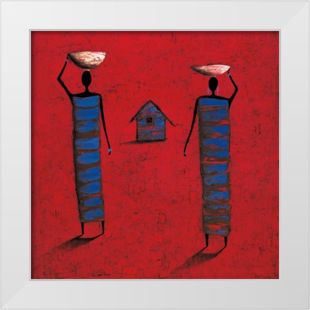 Rauscher, Michel 12x12 White Modern Wood Framed Museum Art Print Titled ...