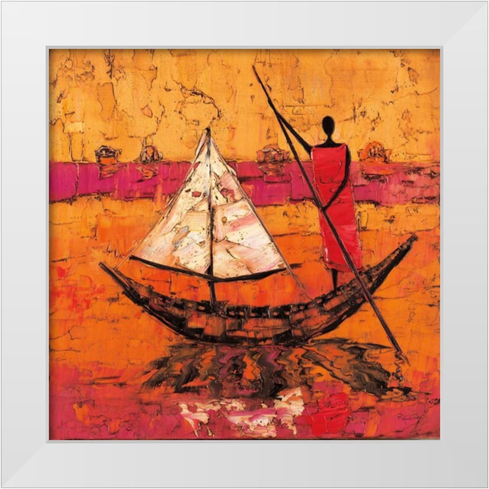 Rauscher, Michel 15x15 White Modern Wood Framed Museum Art Print Titled ...