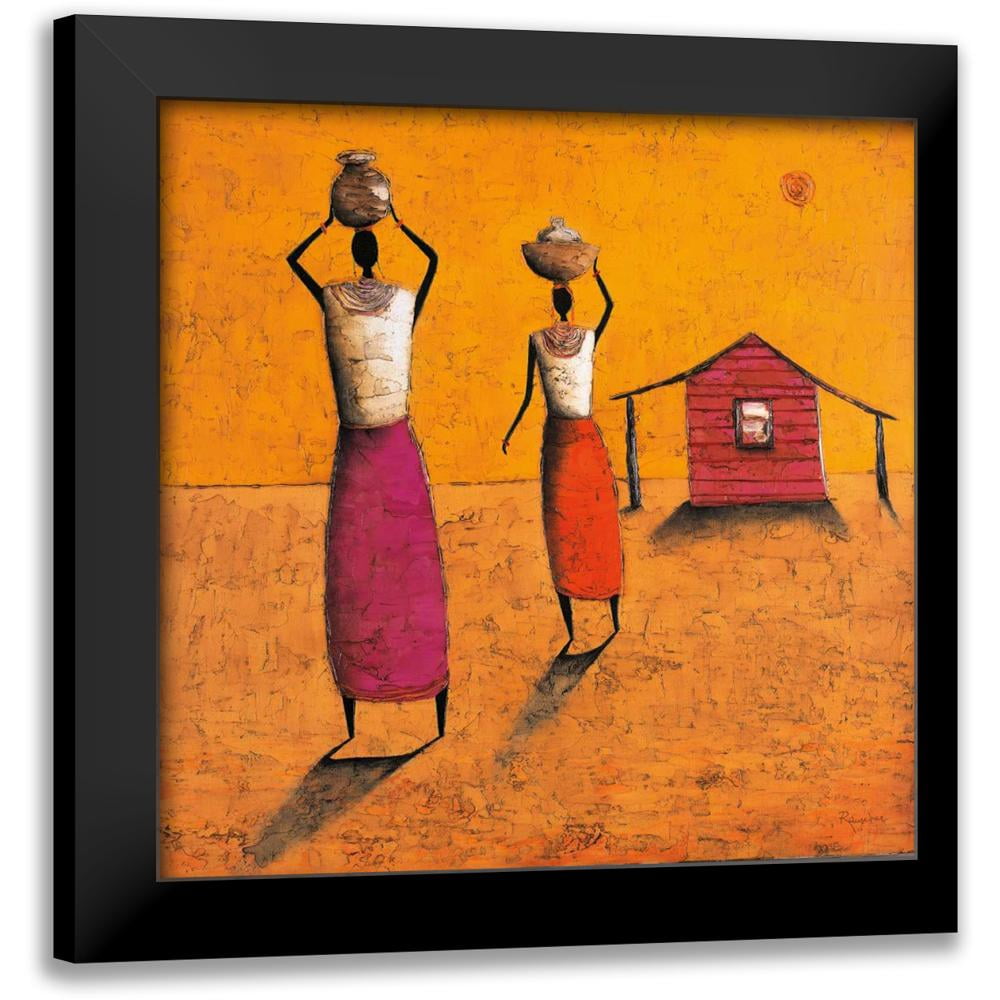 Rauscher, Michel 20x20 Black Modern Framed Museum Art Print Titled - To ...