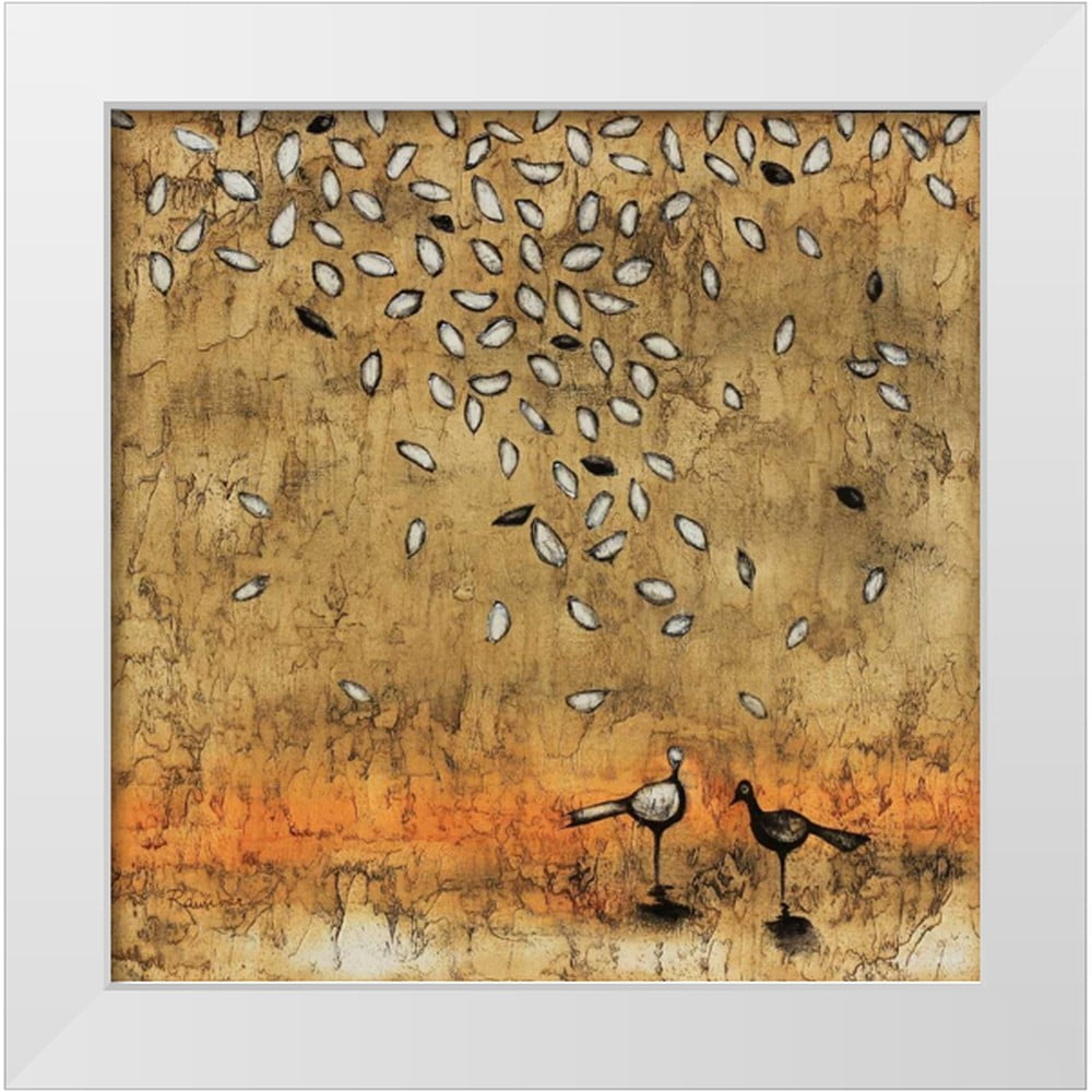Rauscher, Michel 26x26 White Modern Wood Framed Museum Art Print Titled ...