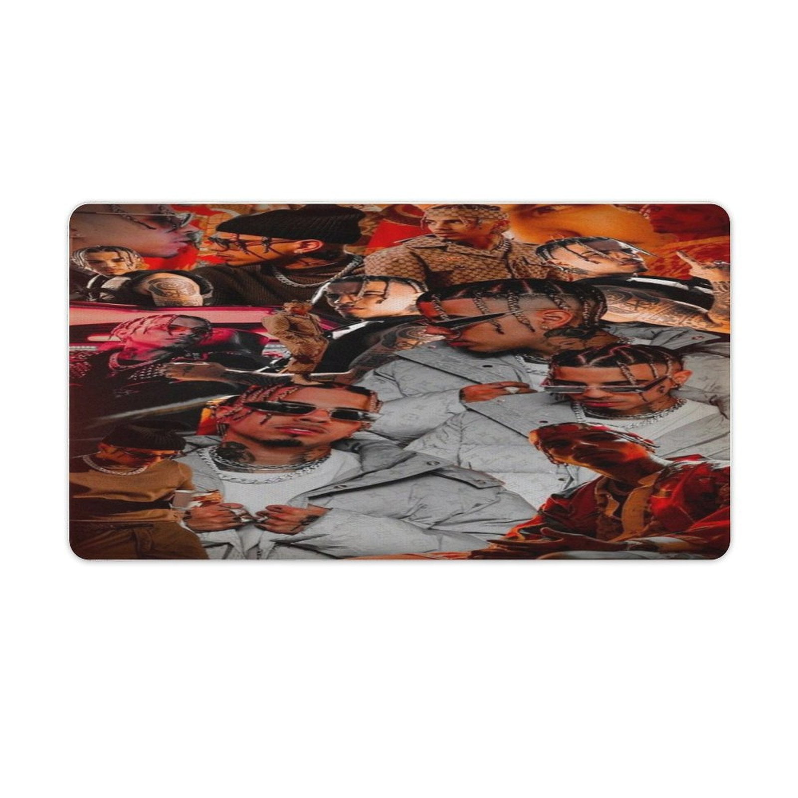 Rauw Ale-jandr Computer Mouse Mat with Anti-Slip Rubber Base Anti-Fray ...