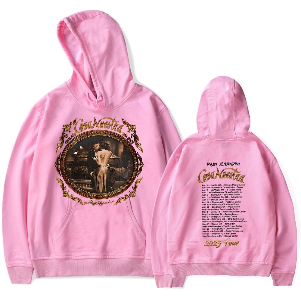 Rauw Alejandro 2025 Tour Themed Long-Sleeve Sweatshirt, Hooded Design ...