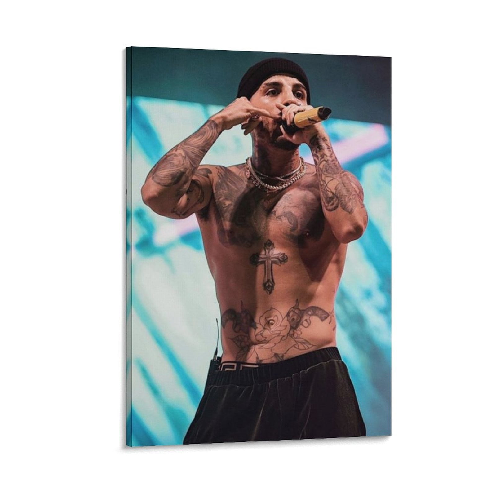 Rauw Alejandro Art Singer Poster Picture Print Wall Art Poster Painting ...