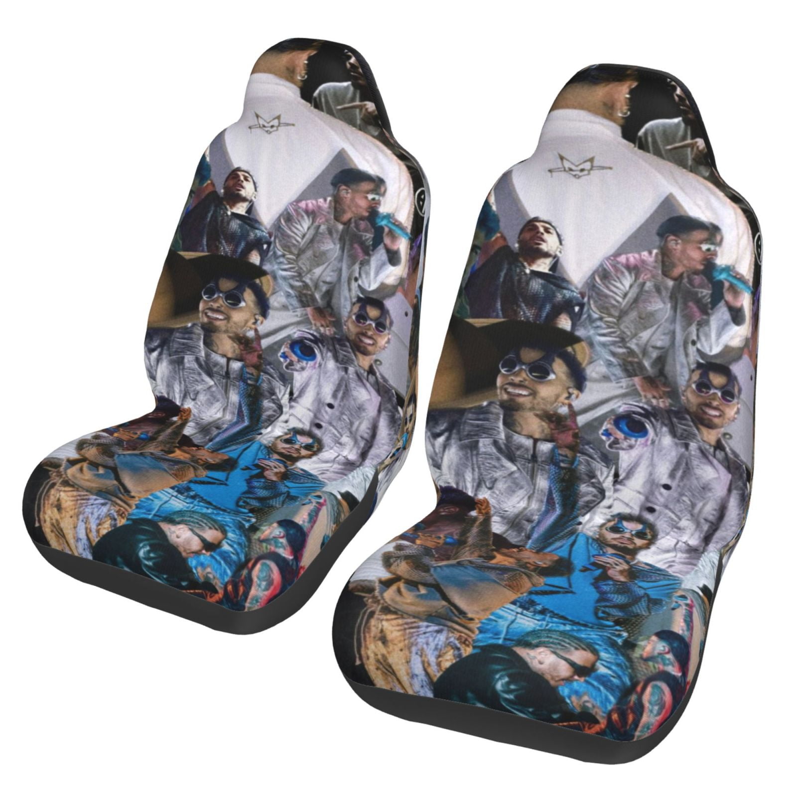 Rauw Alejandro Car Seat Cover Front Seats Full Set of 2 Vehicle Seat ...