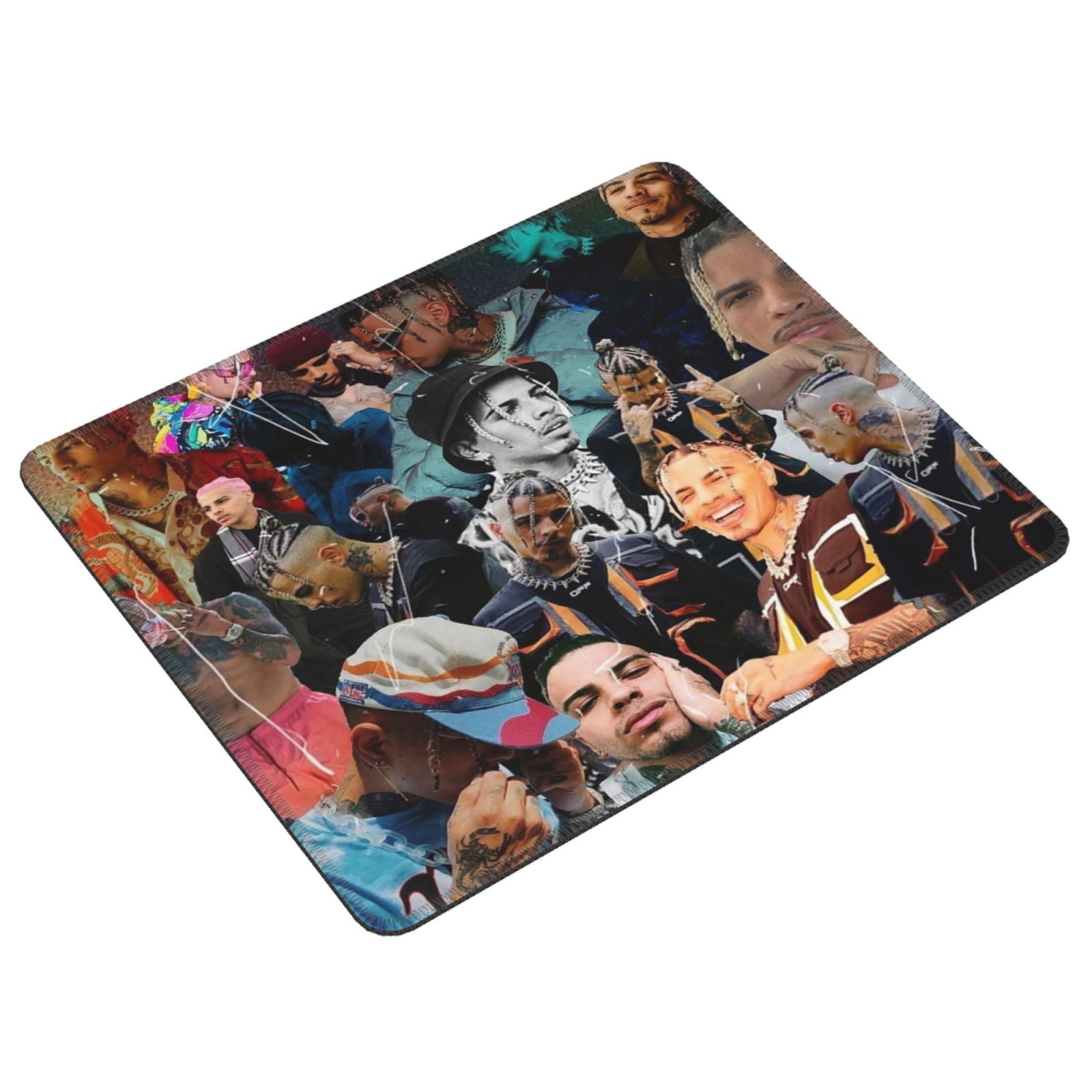 Rauw Alejandro Computer Mouse Mat with Anti-Slip Rubber Base Anti-Fray ...
