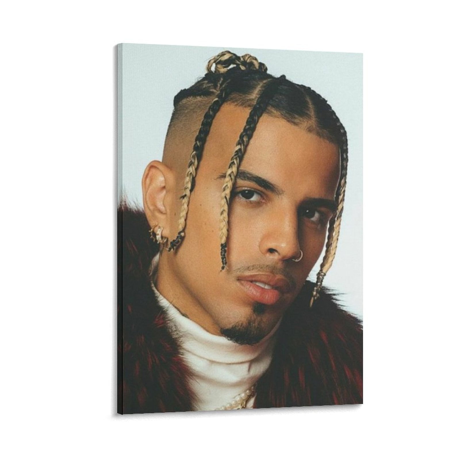 Rauw Alejandro Cool And Dazzling Art Rapper Mural Poster Home Decor ...