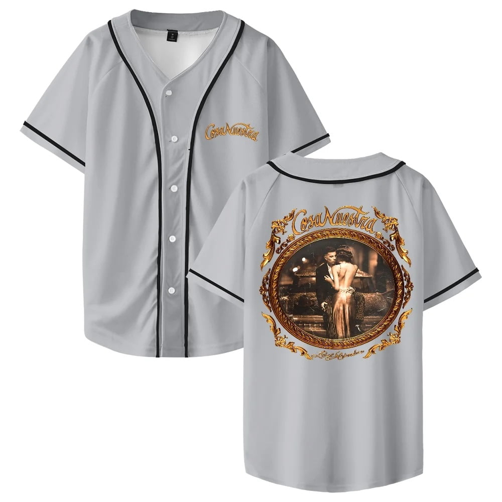 Rauw Alejandro Cosa Nuestra Album Baseball Jersey V-Neck Shirt Women ...
