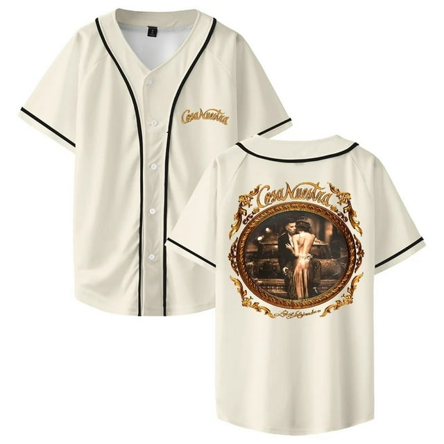 Rauw Alejandro Cosa Nuestra Album Baseball Jersey V-Neck Shirt Women ...