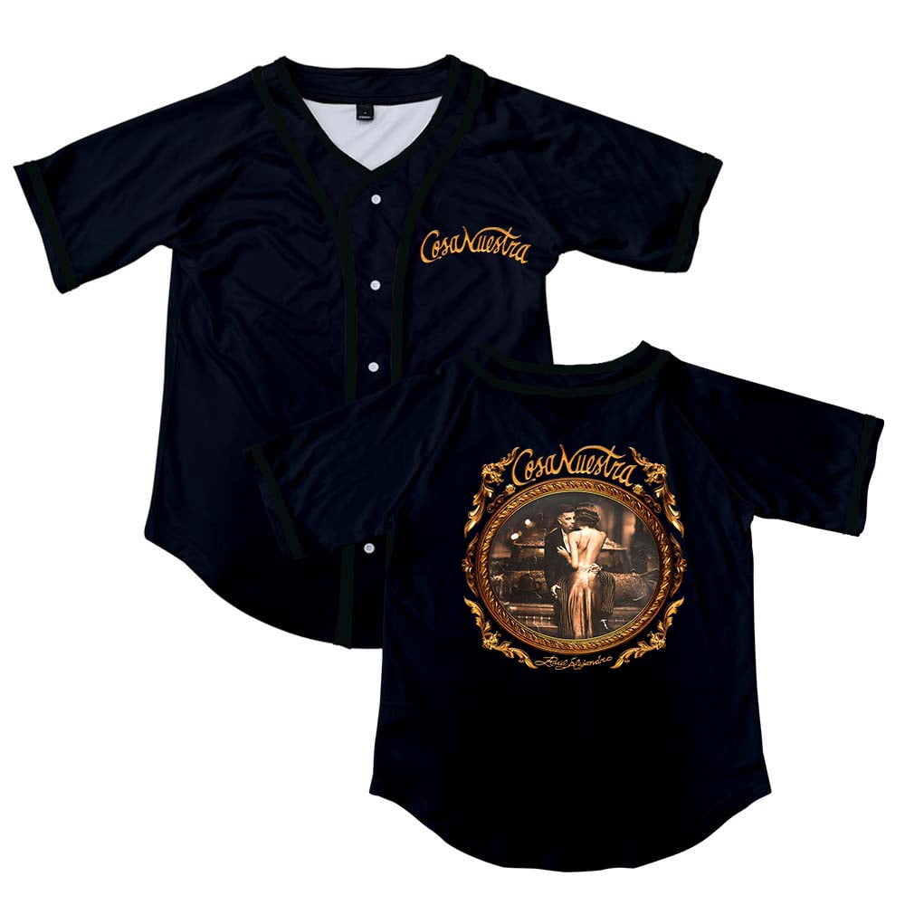 Rauw Alejandro Cosa Nuestra Album Button V-Neck Shirt Women Men Short ...