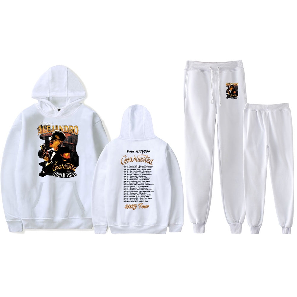 Rauw Alejandro Cosa Nuestra Concert Merch Tour Hoodie Pants Sets For ...