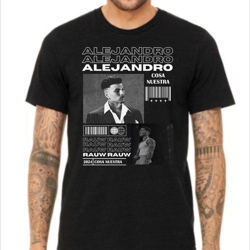 Rauw Alejandro Cosa Nuestra Concert T-Shirt - Walmart.com