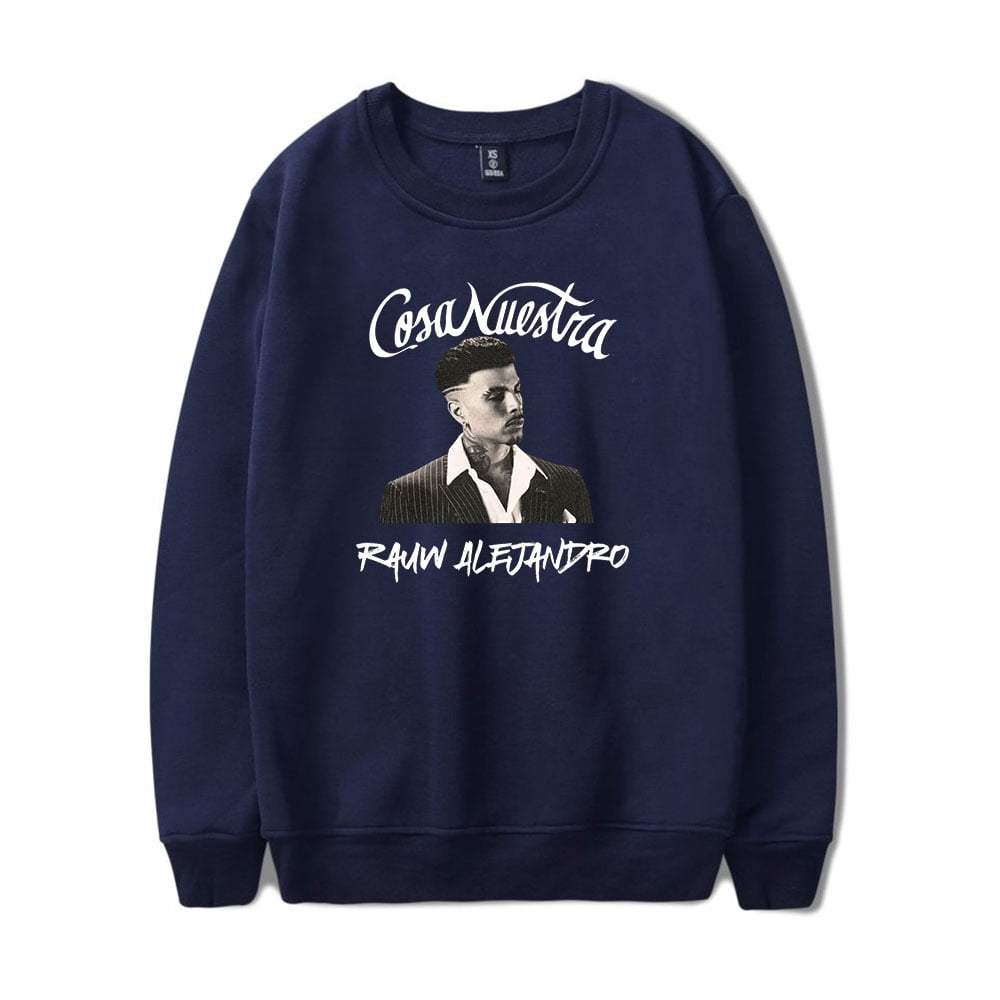 Rauw Alejandro Cosa Nuestra Merch Long Sleeve Crewneck Sweatshirt For ...