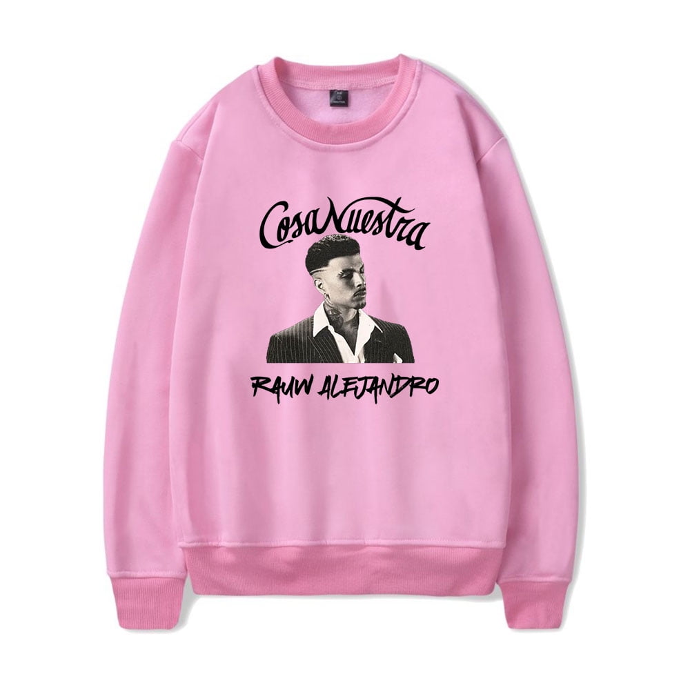 Rauw Alejandro Cosa Nuestra Merch Long Sleeve Crewneck Sweatshirt For ...