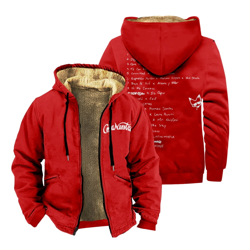 Rauw Alejandro Cosa Nuestra Merch Zipper Hoodies Women Men Jacket ...