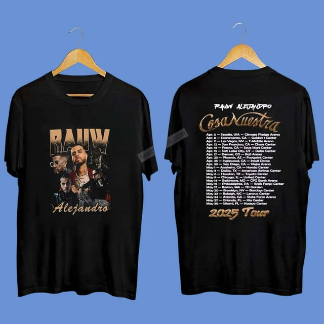 Rauw Alejandro Cosa Nuestra Tour 2025 Concert Music Shirt - Walmart.com