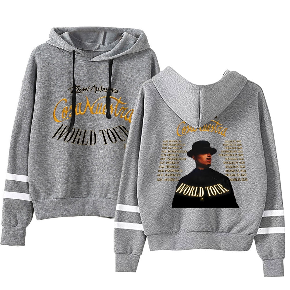 Rauw Alejandro Cosa Nuestra World Tour 2025 Pocketless Sweatshirt Women ...