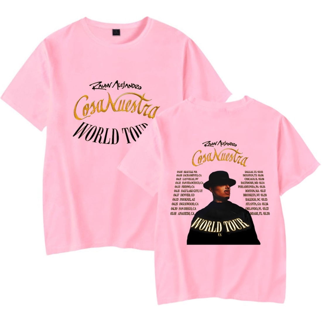 Rauw Alejandro Cosa Nuestra World Tour 2025 T-shirt Women Men Summer ...