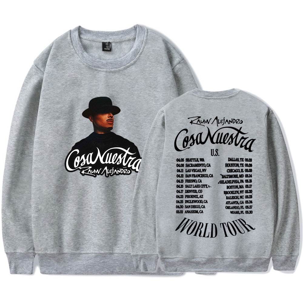 Rauw Alejandro Cosa Nuestra World Tour Merch Crewneck Sweatshirts ...