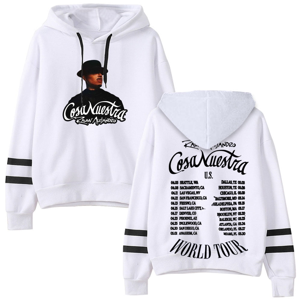 Rauw Alejandro Cosa Nuestra World Tour Merch Pullovers Pocketless ...
