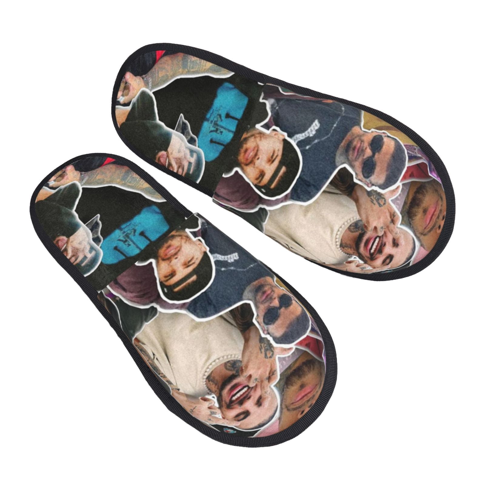 Rauw Alejandro Cotton Slippers House Living Room Shoes Memory Foam ...