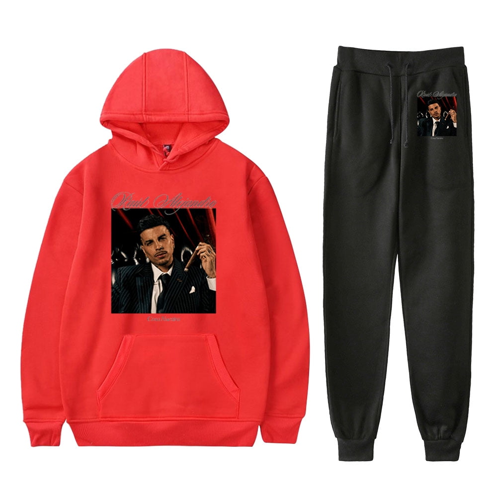 Rauw Alejandro Gentlemans Club Merch Hoodie and SWEATPANTS set pop ...