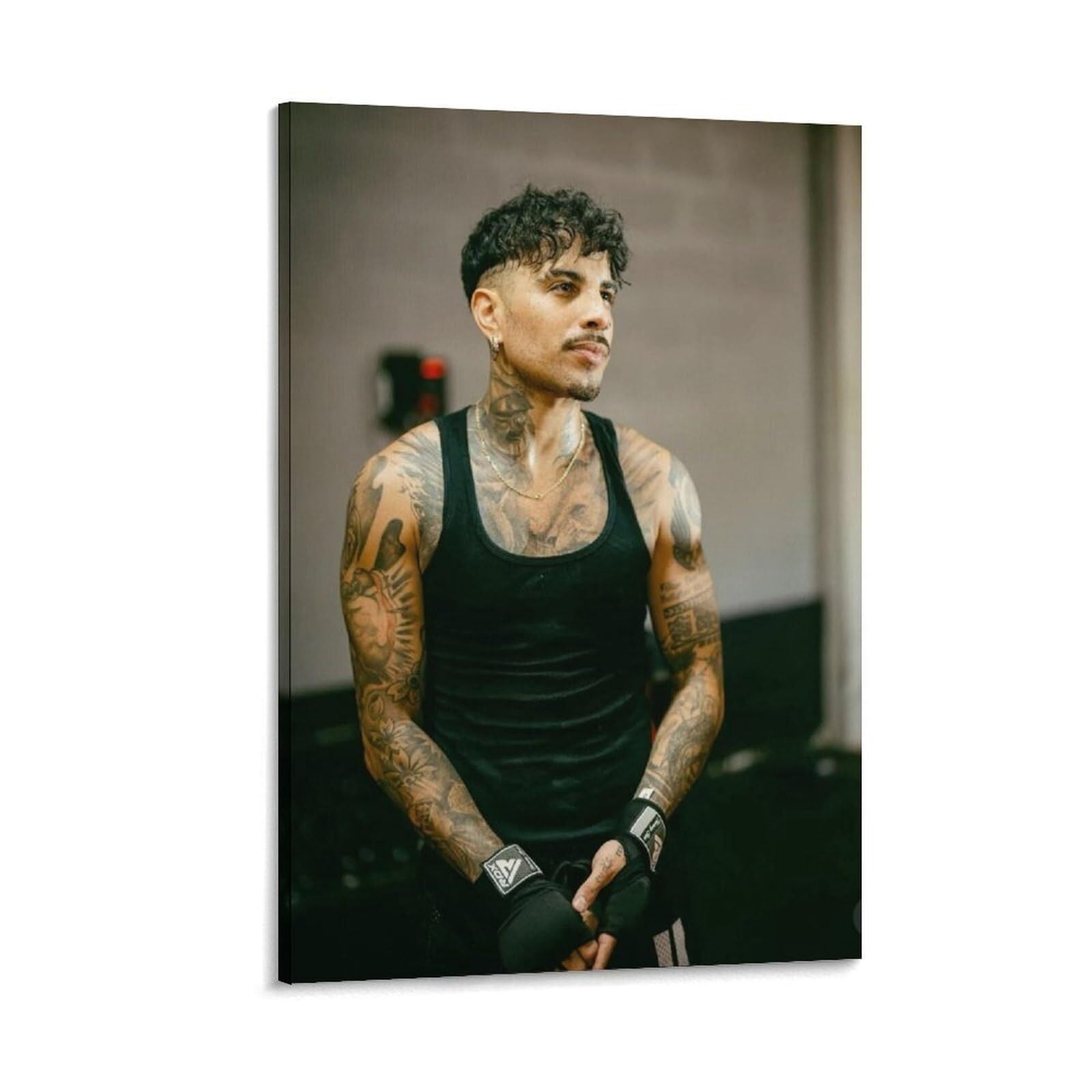 Rauw Alejandro Handsome Canvas Wall Art Poster For Bedroom Living Room ...
