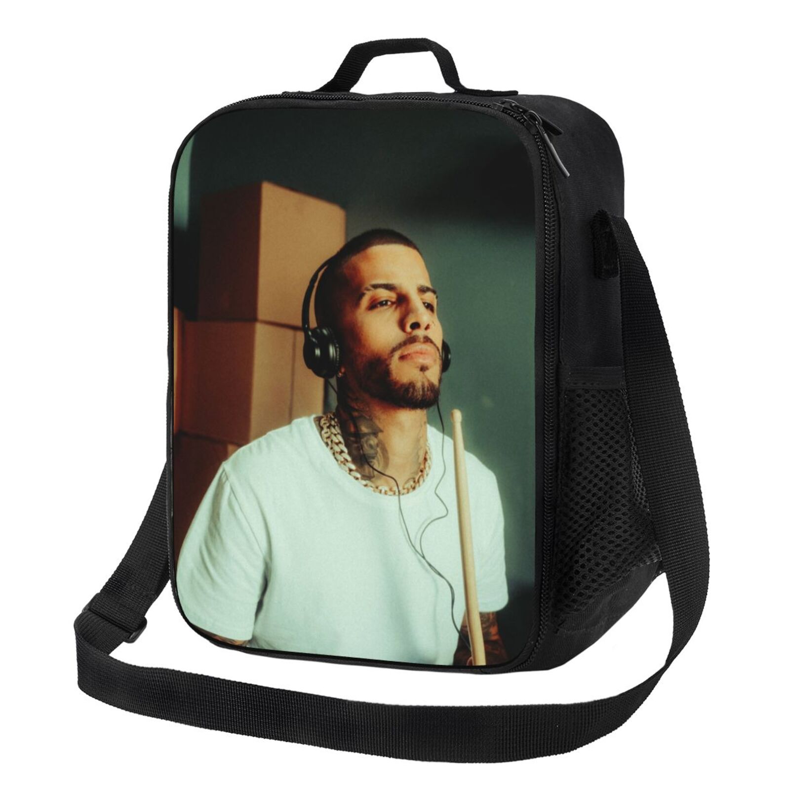 Rauw Alejandro Insulated Lunch Bag Portable Thermal Lunchbag Reusable ...