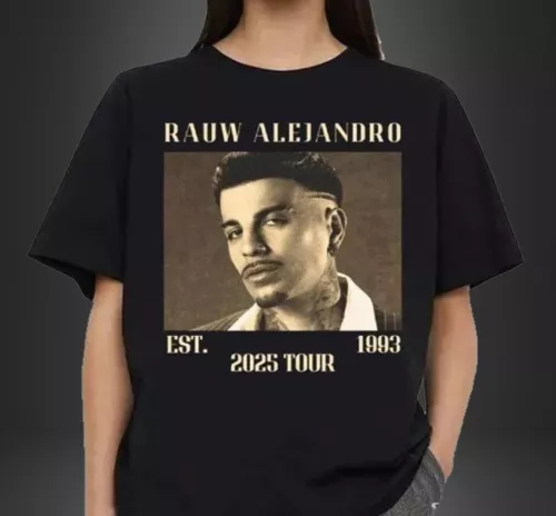 Rauw Alejandro Latin Pop 2025 Concert Merch Unisex All Size T-Shirt ...