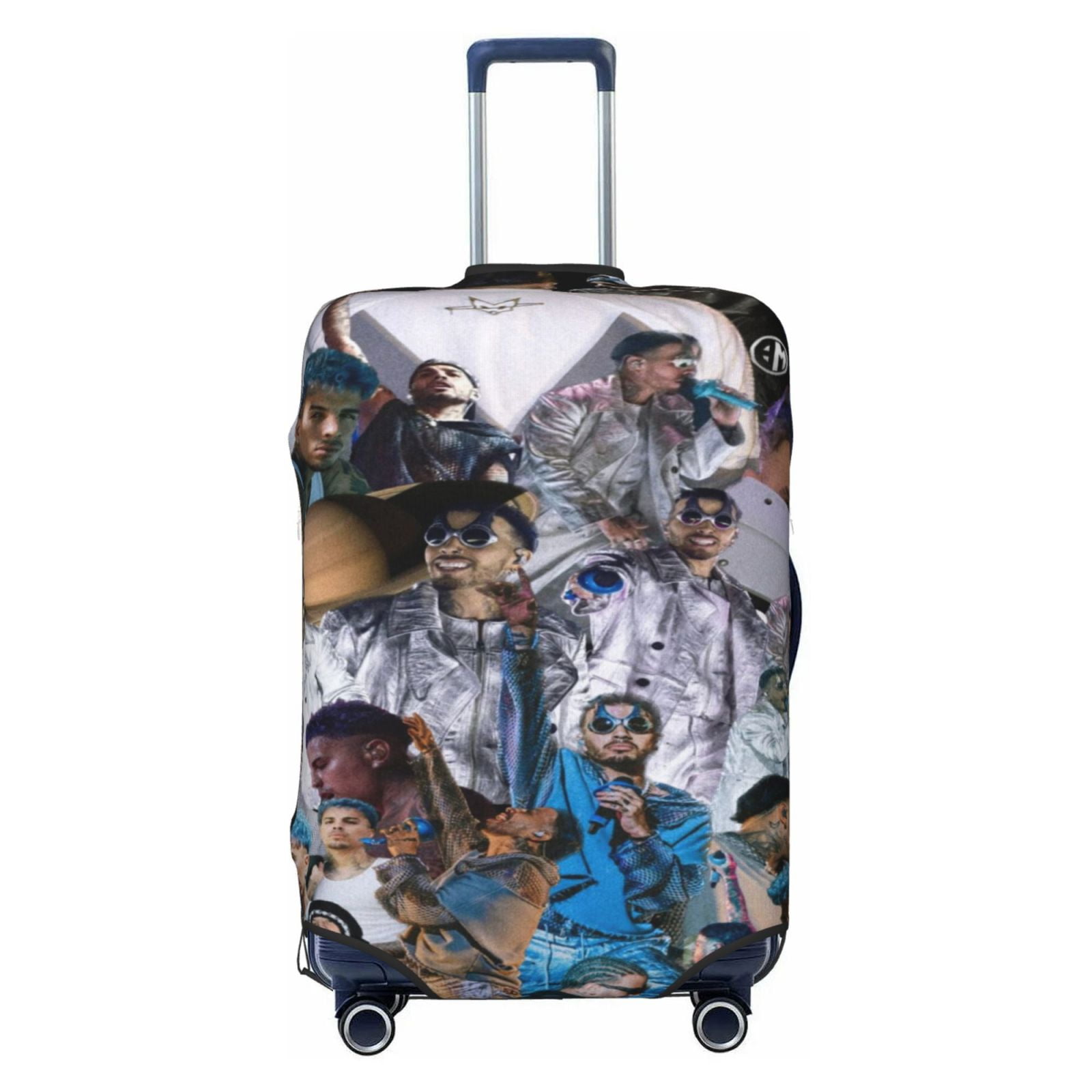 Rauw Alejandro Luggage Cover Cartoon Suitcase Covers Elastic Dustproof ...