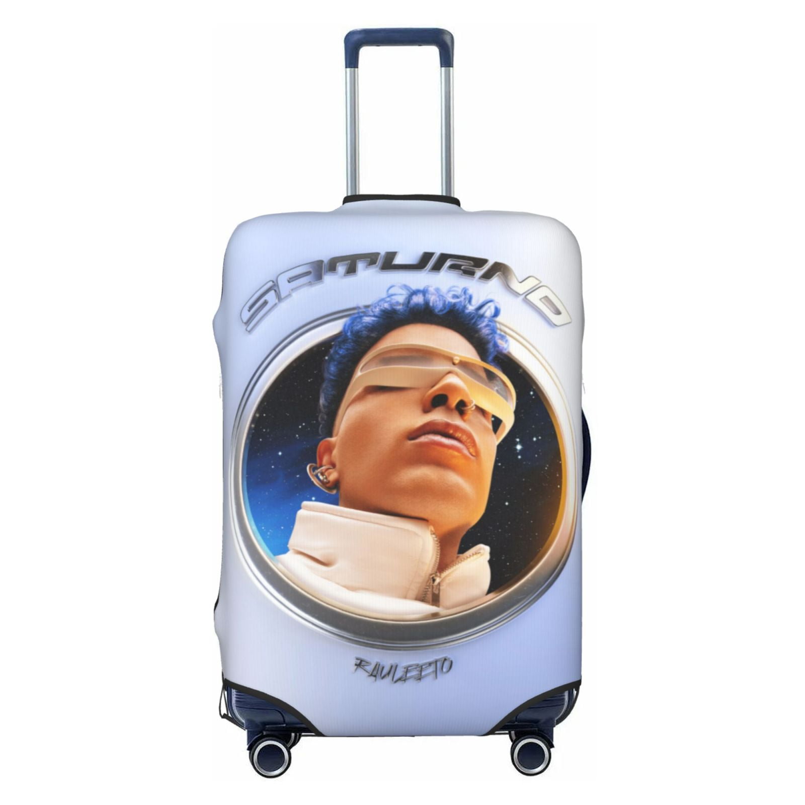 Rauw Alejandro Luggage Cover Cartoon Suitcase Covers Elastic Dustproof ...
