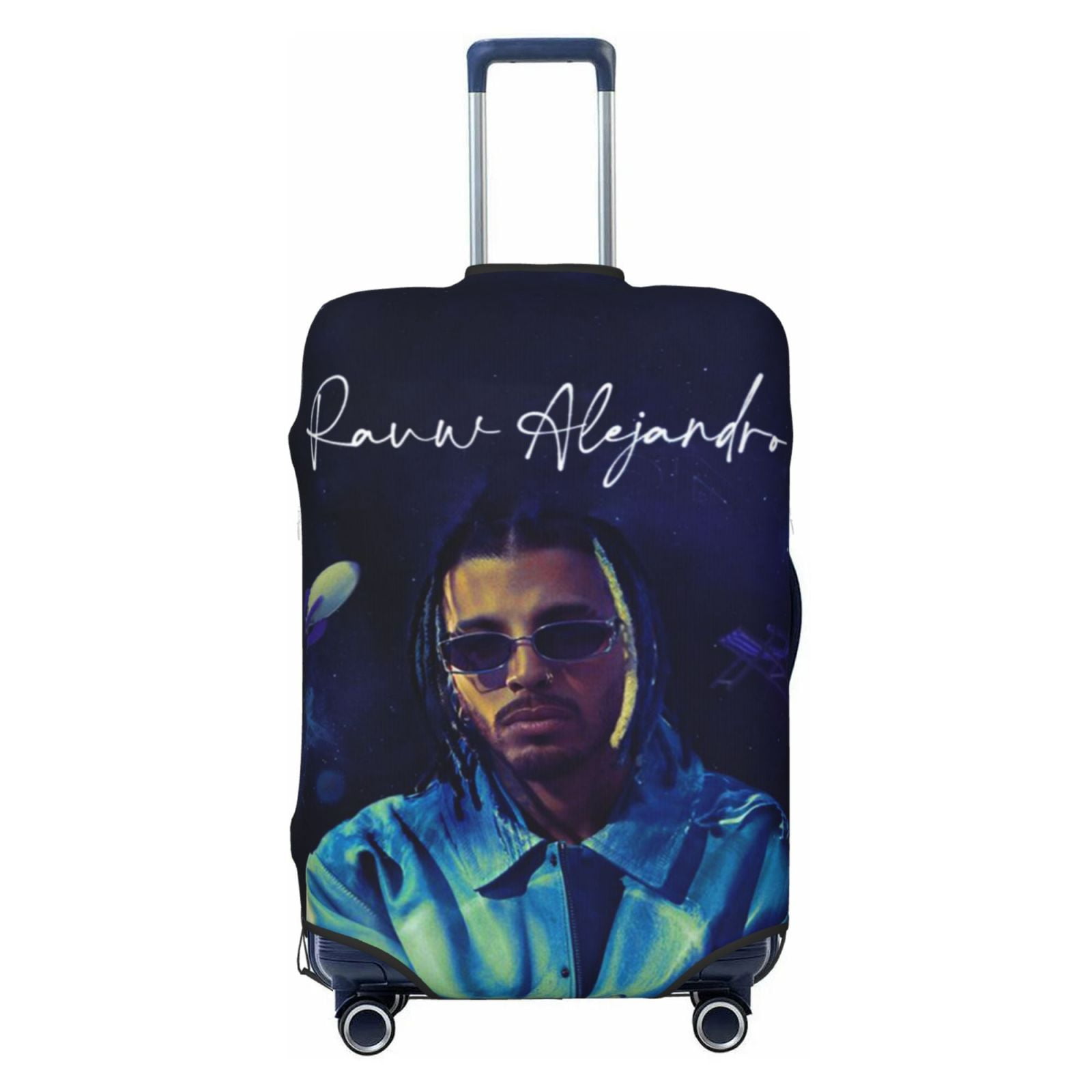 Rauw Alejandro Luggage Cover Cartoon Suitcase Covers Elastic Dustproof ...